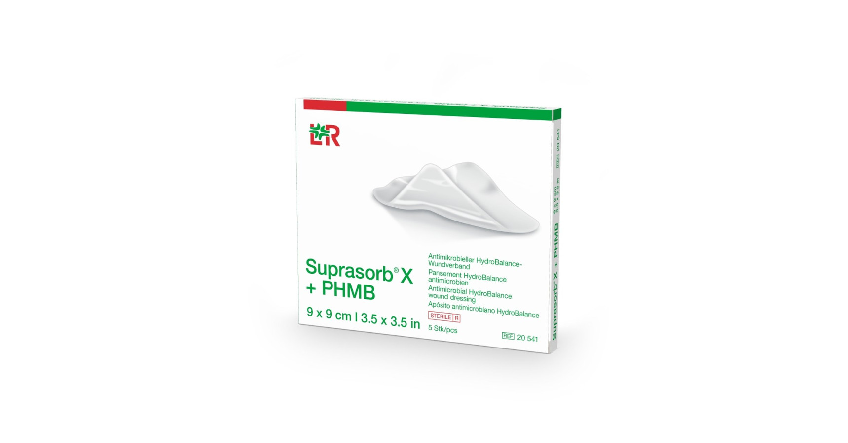 SUPRASORB X +PHMB 9 cm x 9 cm | Gyógymankó webáruház