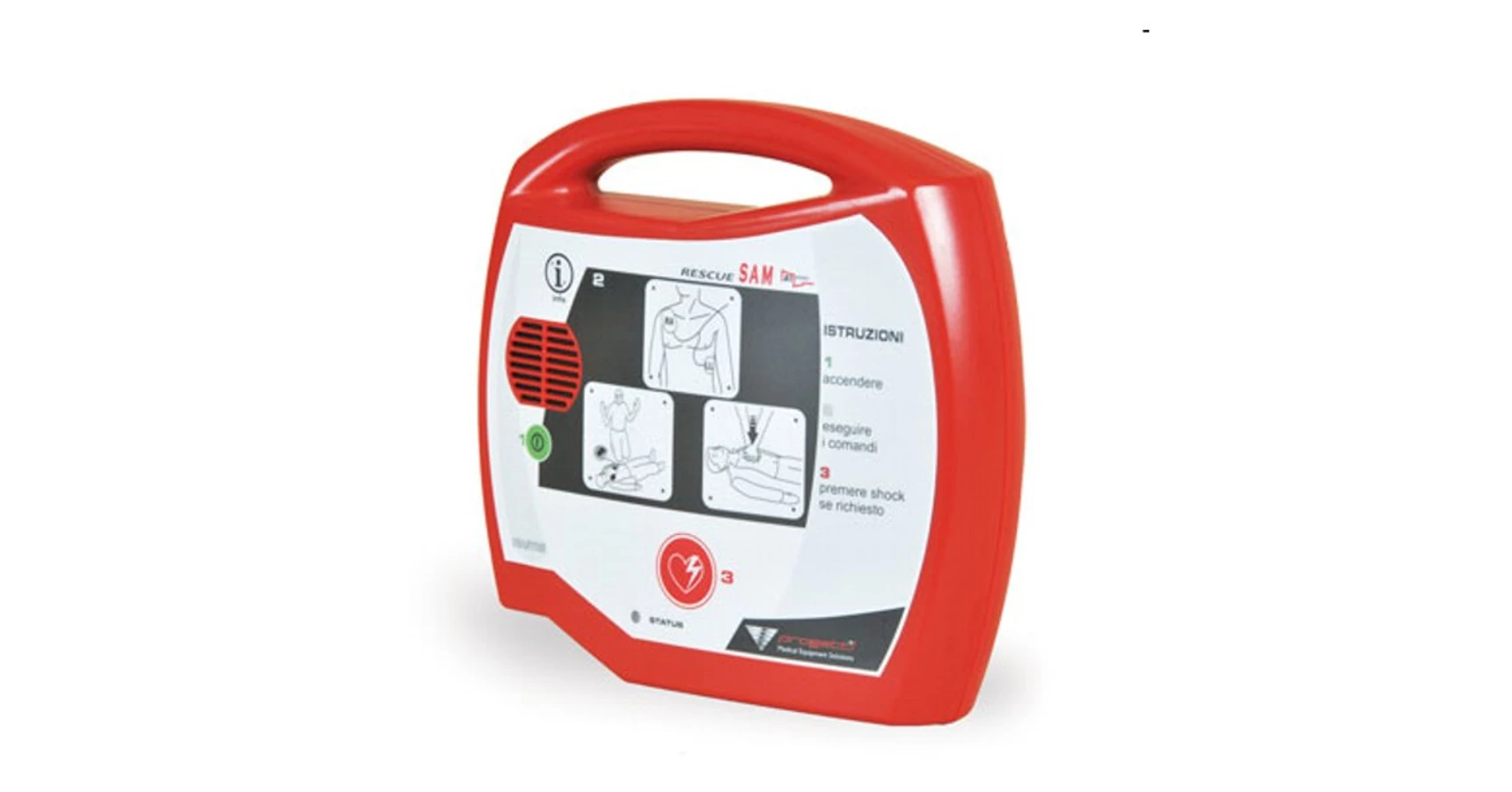 Defibrillátor RESCUE SAM Pro automata 200J - hordtáskával | Gyógymankó ...